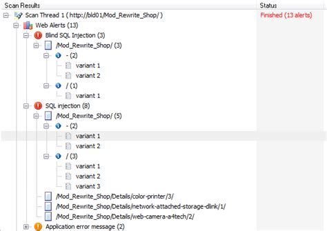 Checking For Vulnerabilities In Path Fragments Acunetix
