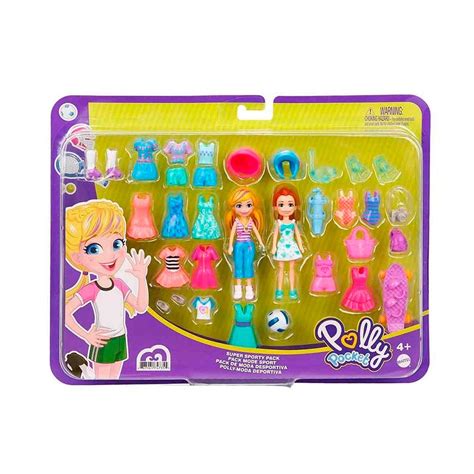 Polly Pocket Pack De Moda Deportiva Irion Juguetería