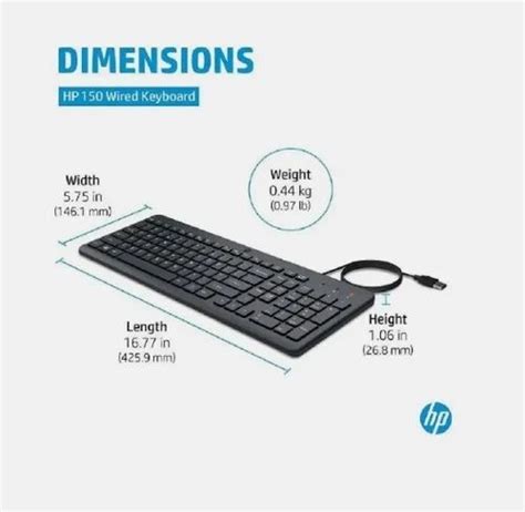 Hp 150 Wired Keyboad At ₹ 510piece Hp Keyboard And Mouse Combo In Chennai Id 2851931631673