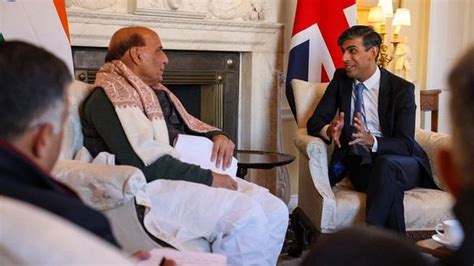 Rajnath Singh London Visit Meet With Pm Rishi Sunak Talks About
