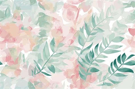 Premium Vector Pattern Watercolor Vector Art Painting Illustration