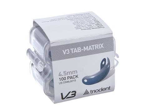 Clinical Research Dental Triodent V3 Tab Matrix