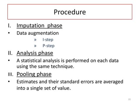 imputation techniques for missing data in clinical trials pptx