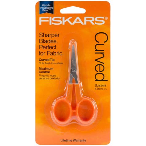 Fiskars Curved Embroidery Scissors 4 Inch Alisellou Designs Sewing Centre