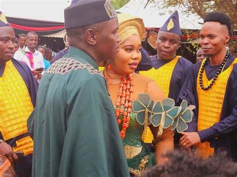 Pomp And Color As Gospel Artist Fortune Mwikali Holds Traditional Wedding With Love Of Her Life