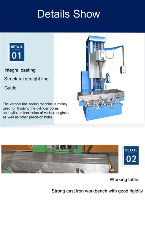 Vertical Boring Machine Boring Cylinder Machine Cylinder Reboring