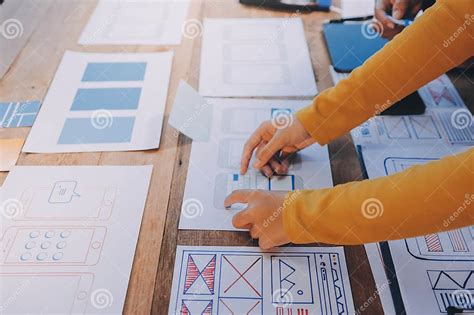 Ux Ui And Programming Development Technology Stock Image Image Of Interface Designer 355340653
