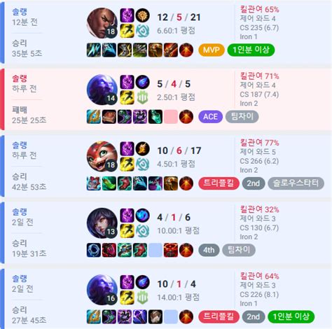 아이언탈출선언 롤 리그 오브 레전드 에펨코리아
