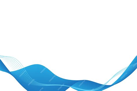 premium vector blue wave lines pattern abstract background modern banner wallpaper vector