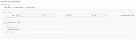 Manage Posting Periods Cost Accounting In SAP S SAP Community