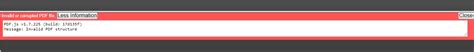 Invalid PDF Structure Error Issue 10121 Mozilla Pdf Js GitHub
