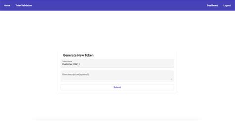 Github Sg83token Manager Web App