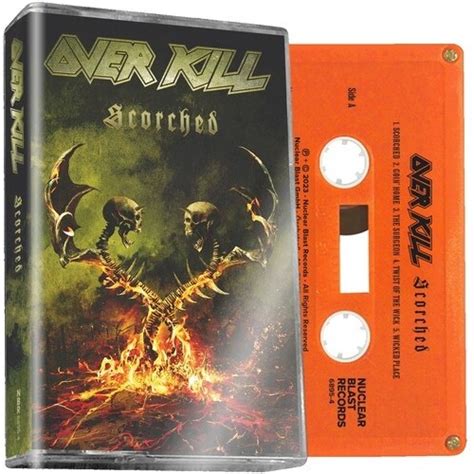 Overkill Scorched Cassette Coloured Season Of Mist