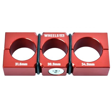 WHEELS MFG PAR DE MORDAZAS PARA TIJAS ST0007 DROPPER SHAFT CLAMPS