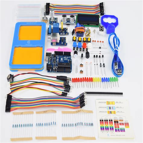 adeept basic starter kit for arduino uno r3 with 23 projects rotary