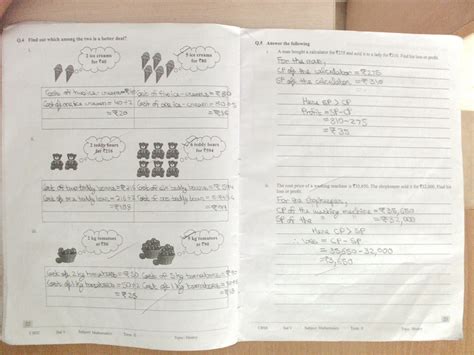 Maths Workbook