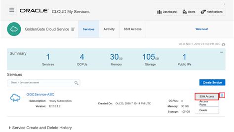 Update Publicprivate Key Pairs Of Oracle Public Cloud Services