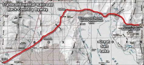 Transcontinental Railroad Backcountry Byway The Sights And Sites Of
