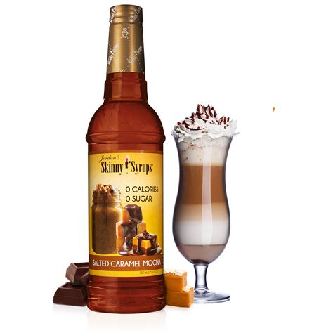 Skinny Mixes Sugar Free Syrup Salted Caramel Mocha 750ml Salt
