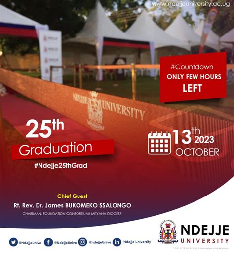 Ndejje University On Linkedin Ndejje25thgrad