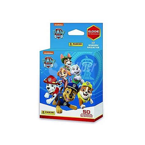Panini Ecobl Ster Con De Cromos De La Patrulla Canina Panini Sobres