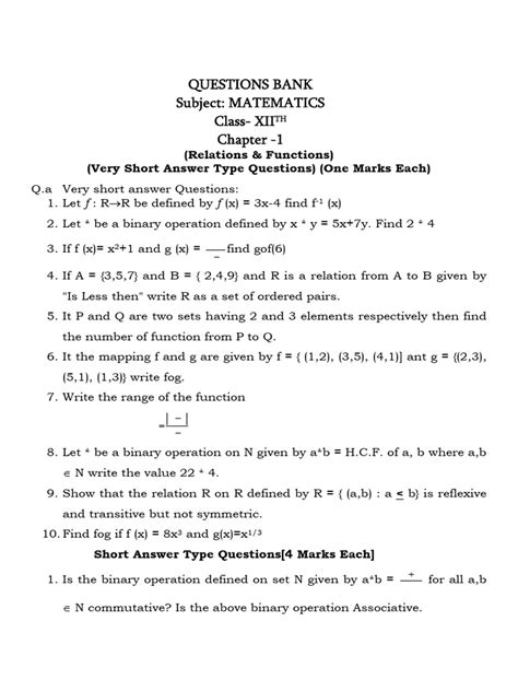 Class 12 Maths 2 Pdf