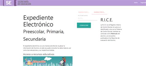Consulta De Boleta De Calificaciones Primaria Y Secundaria SEDU