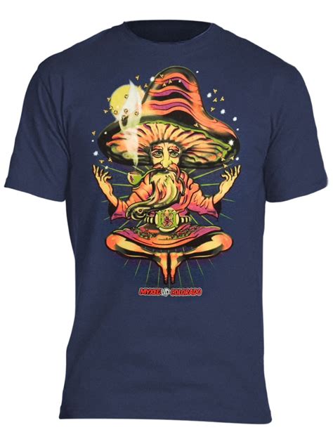 Shroom Wizard Myxed Up T Shirt Myxed Up Creations Glass Pipes