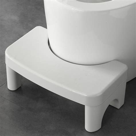 Whlbf Bathroom Toilet Squatting Stool Non Slip Toilet Footstool Stools