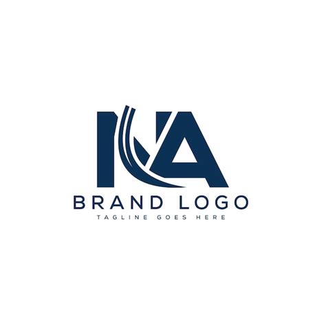 Premium Vector Letter Na Logo Design Vector Template Design For Brand
