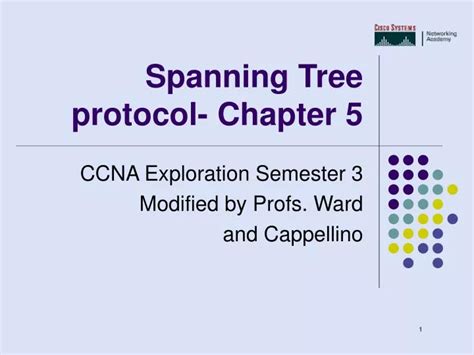 Ppt Spanning Tree Protocol Chapter 5 Powerpoint Presentation Free