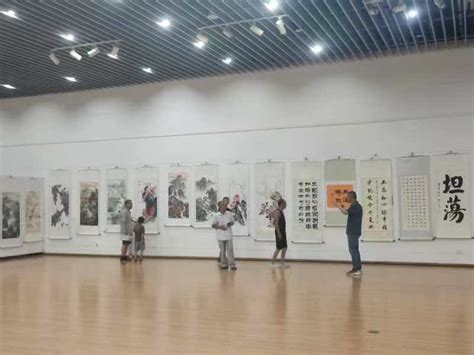 文化随行 外来建设者书画作品展在滨海新区文化馆大港馆区举办