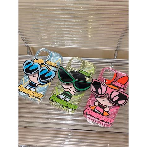 Preorder เคสสามสาวพาวเวอร์พัฟเกิรล์ มาพร้อมกับเเว่นตาสุดชิค Shopee