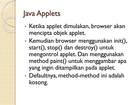 Ppt Grafis And Applet Powerpoint Presentation Free Download Id3103709