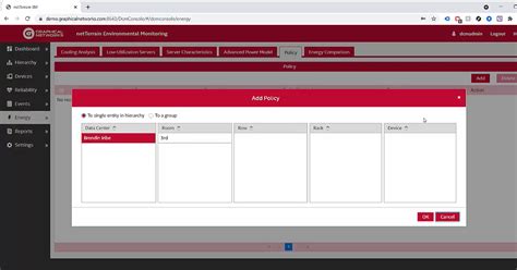 Dcim Software Racks Monitoring And Oversubscription Graphical Networks Dcim Network