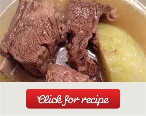Nilagang Baka Aka Nilaga Delicious Meaty Filipino Beef Stew