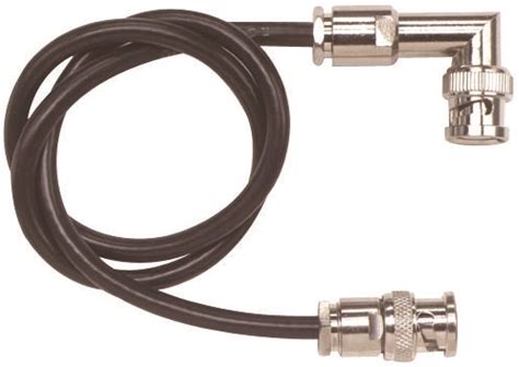 1383 C 24 Pomona RF Coaxial Cable Assembly 90 BNC Plug To BNC