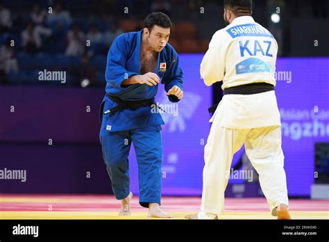 Hangzhou China 26th Sep 2023 Aaron Wolf JPN Judo Men S Individual 100kg Quarter Final