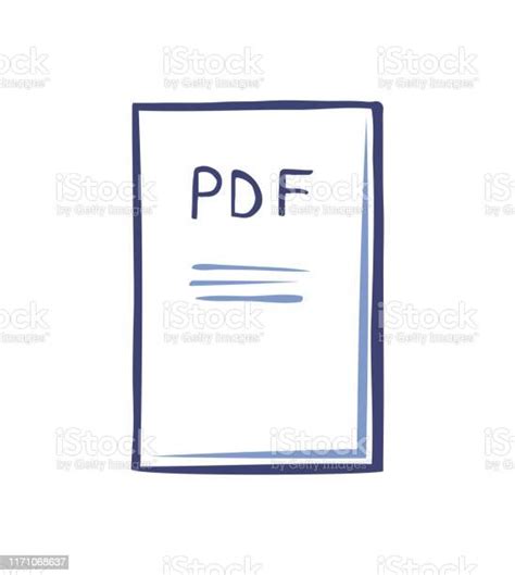 발행아이콘 벡터가 있는 Pdf 파일 문서 공란에 대한 스톡 벡터 아트 및 기타 이미지 공란 공증인 기사 출판 Istock