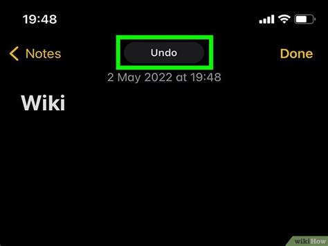 How To Undo And Redo In The IPhone Notes App