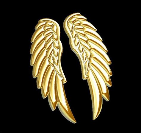 Stl File Angel Wings 👼・3d Printable Design To Download・cults