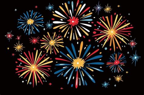 Dazzling Fireworks Display Lights Up The Night Sky Jiffy Designs