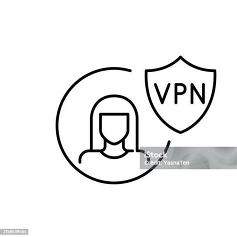 여성 사용자 아바타 및 Vpn 쉴드 보호된 인터넷 활동 보안 연결 완벽한 픽셀 아이콘 Vpn에 대한 스톡 벡터 아트 및 기타