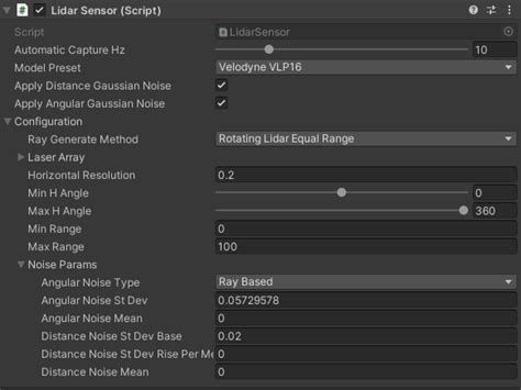 Lidar Sensor Awsim Document