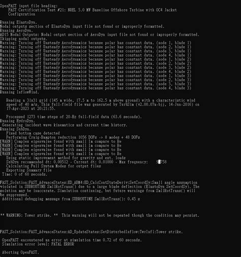Openfast Operational Questions · Issue 1529 · Openfastopenfast · Github