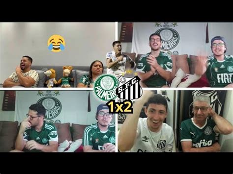 REAÇÕES PALMEIRENSES NA DERROTA PARA O SANTOS VAMOS RIR YouTube