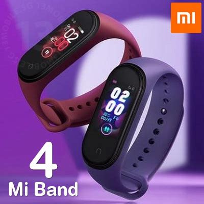 Фитнес-браслет часы Сяоми Mi band 4 (Русский язык) Оригинал