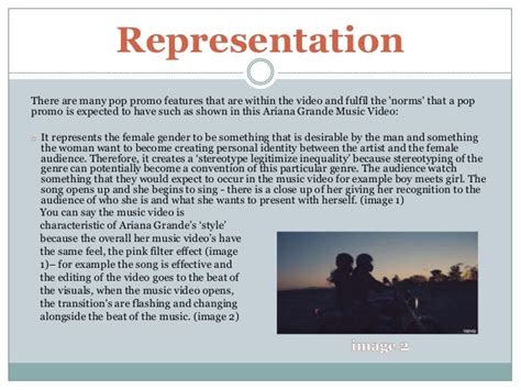 Ariana Grande Music Video Analysis