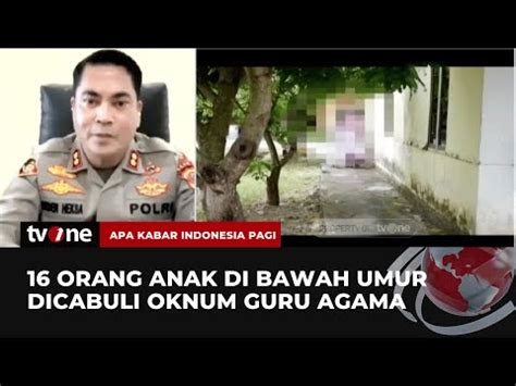 Bejat! Oknum Guru Agama Cabuli 16 Murid SD di Aceh Utara - tvOne