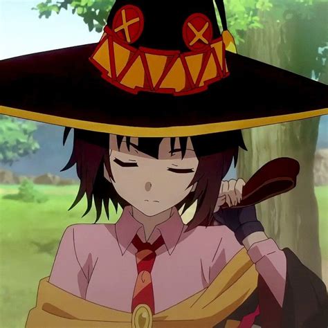 Megumin めぐみん Ilustrasi Karakter Sketsa Anime Gambar Karakter